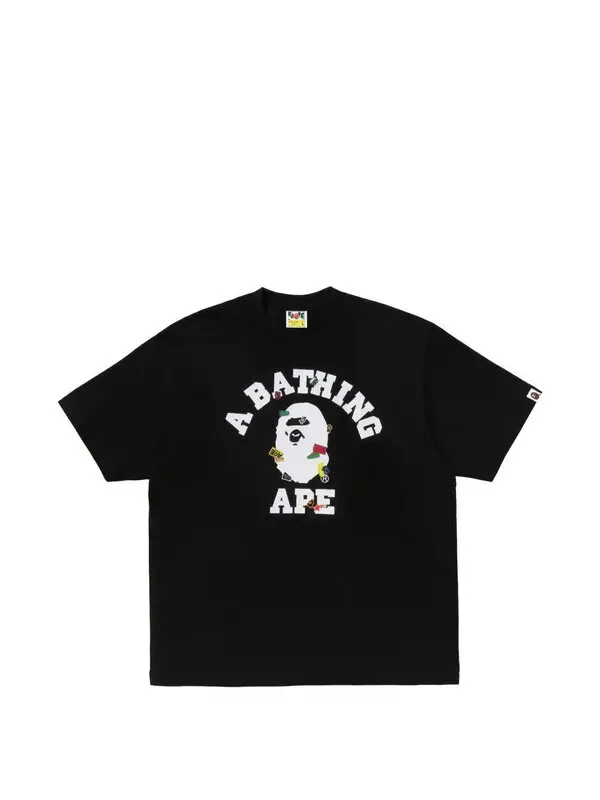 A BATHING APE Logo-print Short-sleeve T-shirt