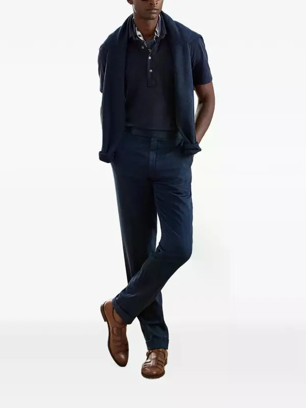 Ralph Lauren Purple Label Gregory Herringbone Trousers