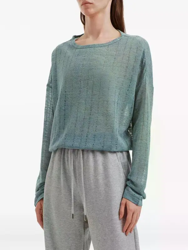 B+AB Ladder-knit Long-sleeve Top