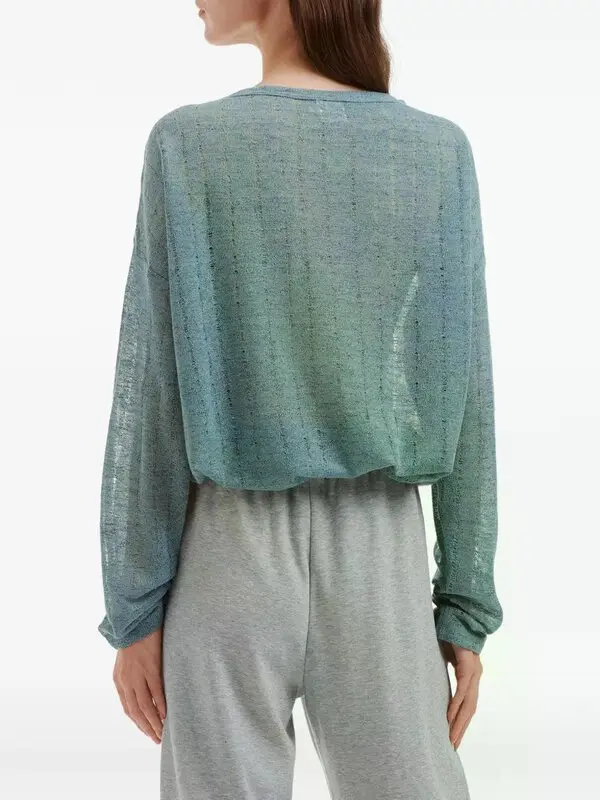 B+AB Ladder-knit Long-sleeve Top