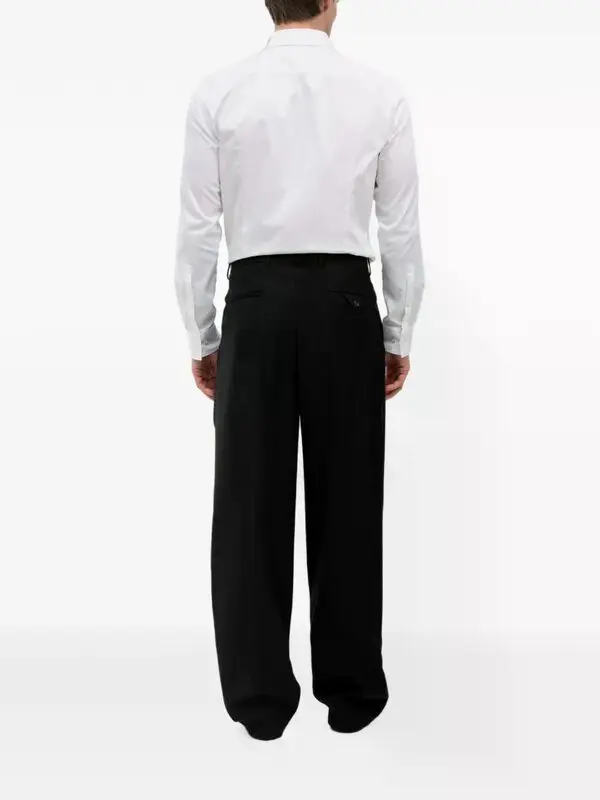 Hugo Pleated Straight-leg Trousers