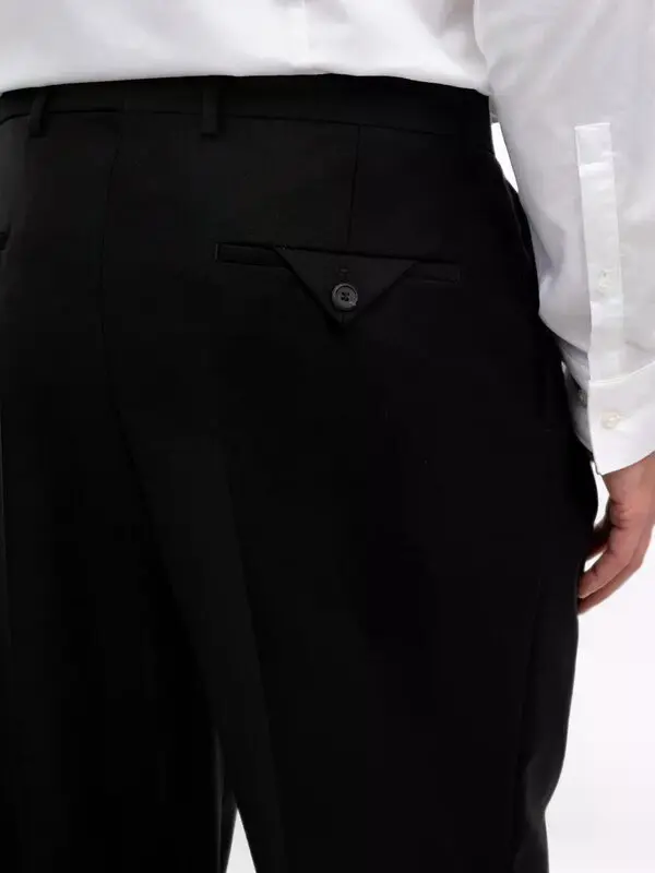 Hugo Pleated Straight-leg Trousers
