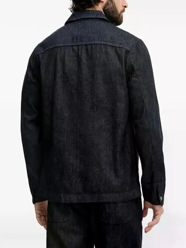 BENETTON Patch-pocket Denim Shirt