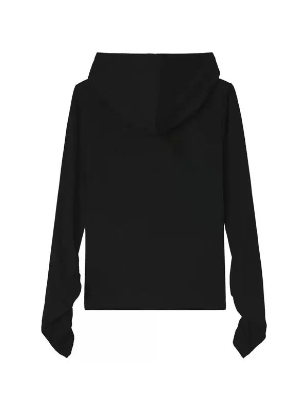 Izzue Logo-print Button-up Hoodie