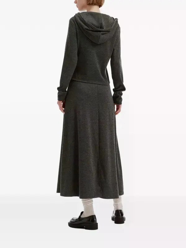 B+AB Hooded Two-piece Skirt Set