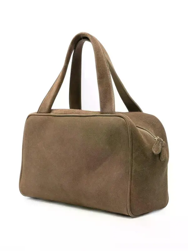 Liviana Conti Suede Top-handle Tote Bag