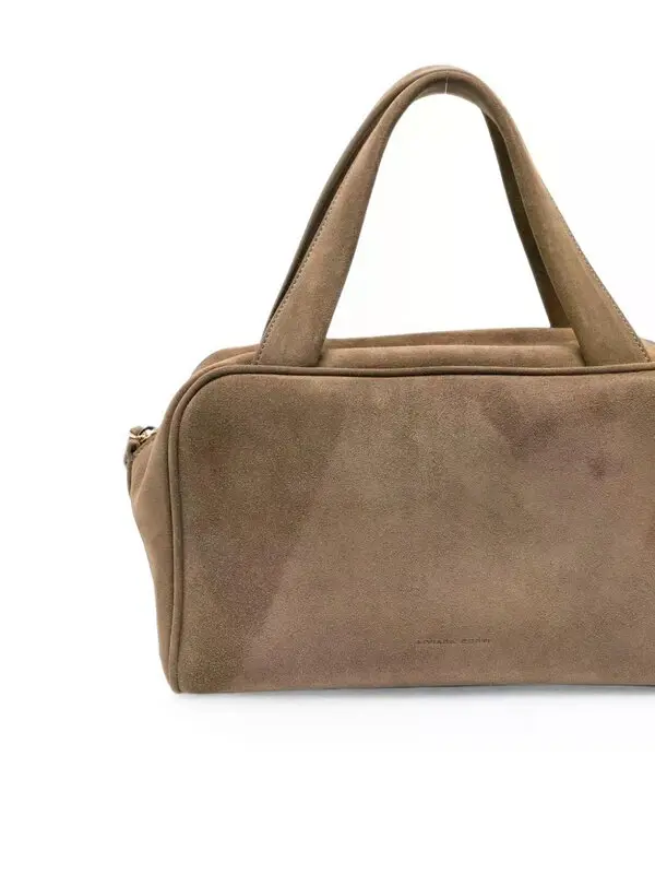 Liviana Conti Suede Top-handle Tote Bag