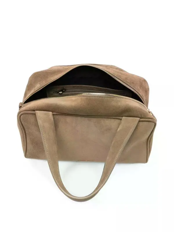 Liviana Conti Suede Top-handle Tote Bag