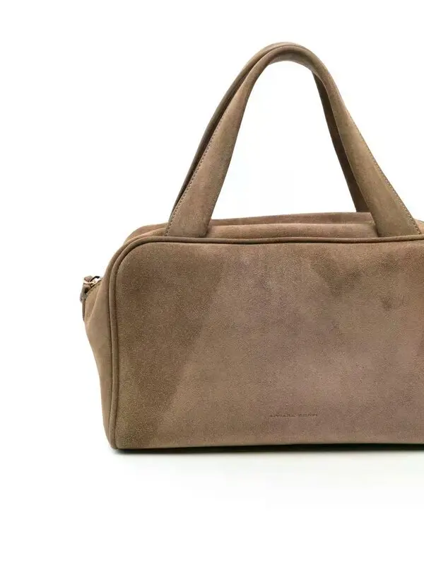 Liviana Conti Suede Top-handle Tote Bag