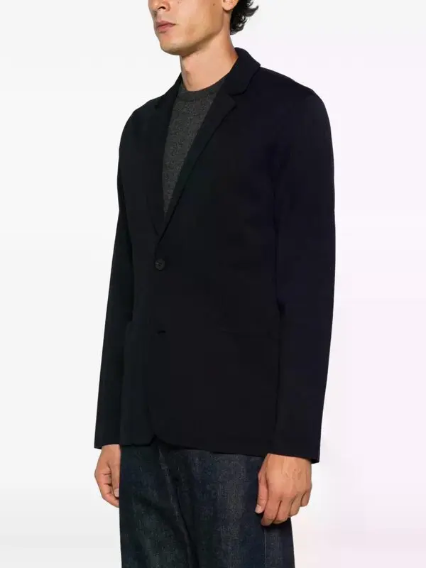 Emporio Armani Single-breasted Notch-lapel Jacket