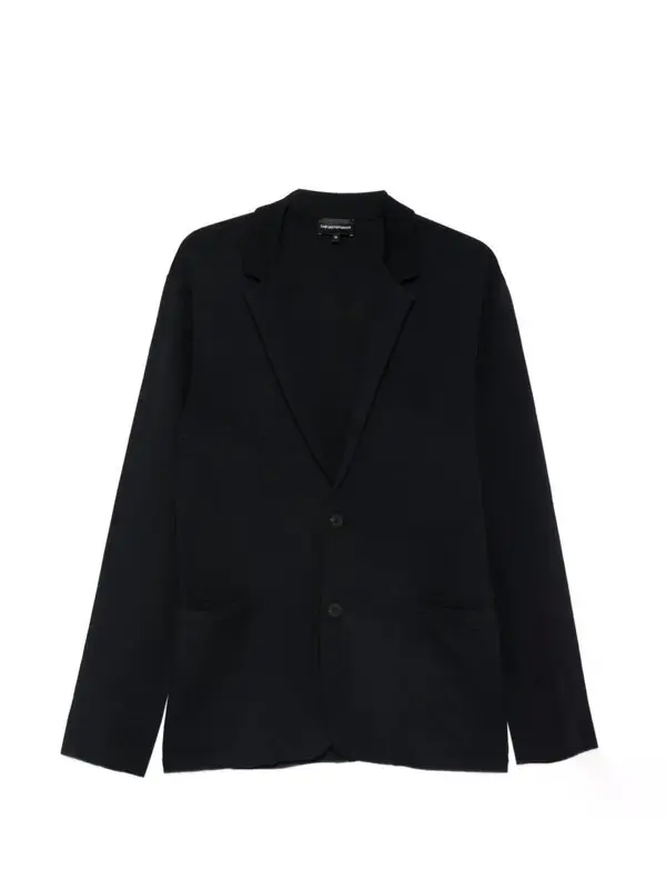 Emporio Armani Single-breasted Notch-lapel Jacket