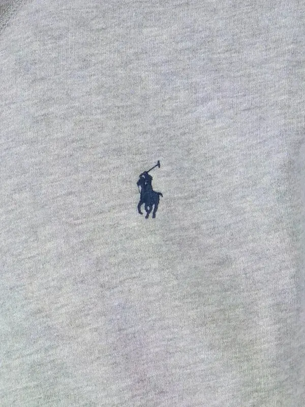 Polo Ralph Lauren Logo-embroidered Hoodie - Grey