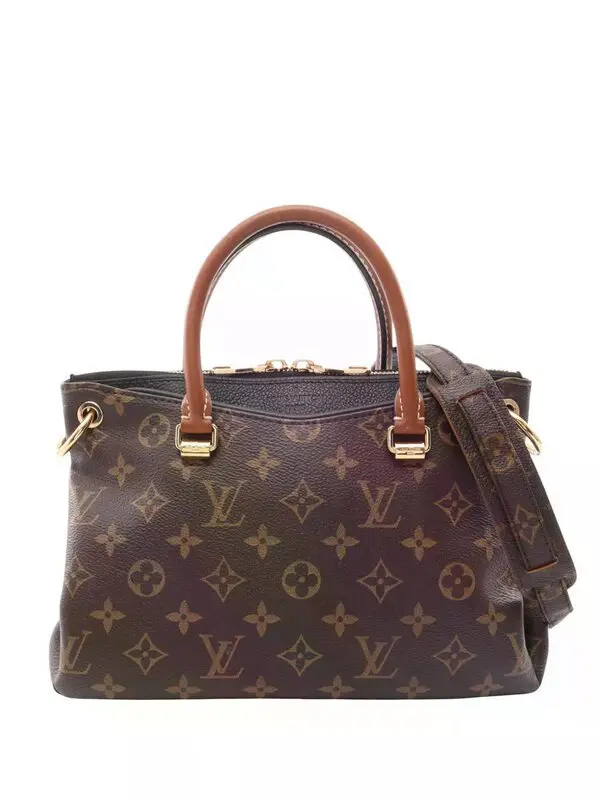 LOUIS VUITTON 2015 Monogram Pallas Bb Satchel - Brown