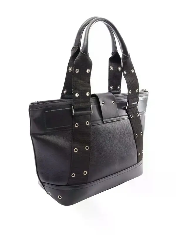 Dior 20th Century Leather Trotter Street Chic Handbag - Black