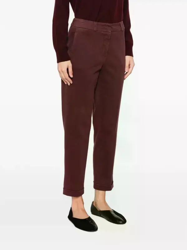 Peserico Stretch-cotton Straight Trousers