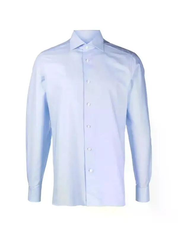 Zegna Spread-collar Button-up Shirt