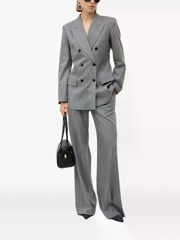 Hugo Regular-fit Hourglass Blazer In Pinstripe Fabric