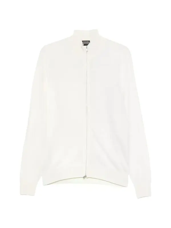 BOSS Balonso Zip-up Cardigan