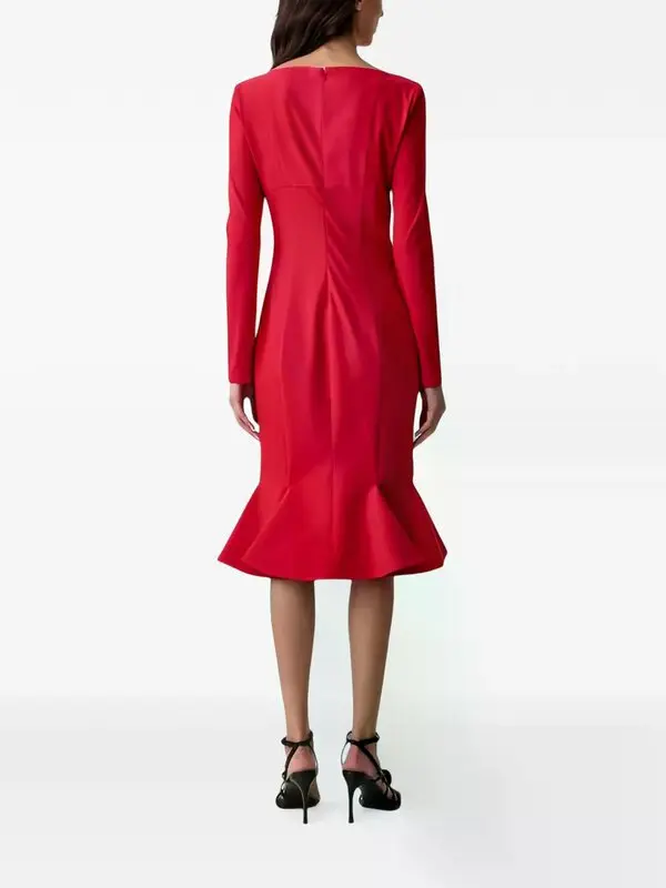 Pinko Sweetheart-neck Midi Dress
