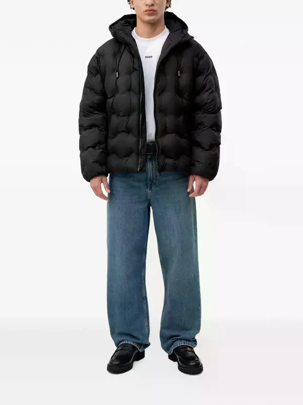 Hugo Quilted Hooded Jacket