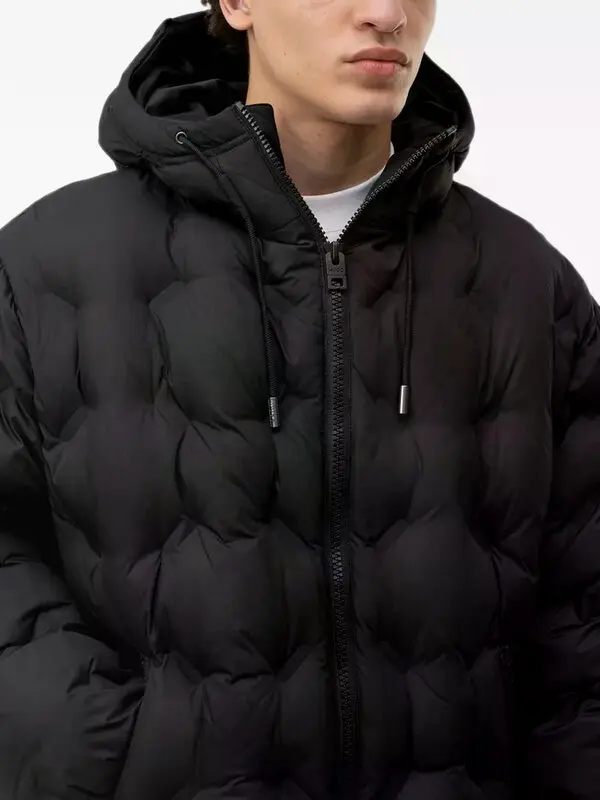 Hugo Quilted Hooded Jacket