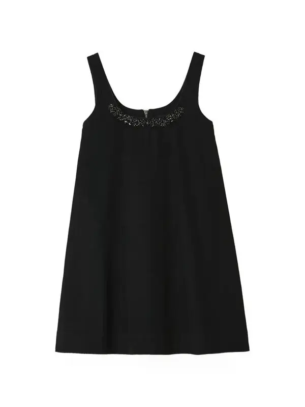 Simone Rocha Crystal-embellished Mini Dress