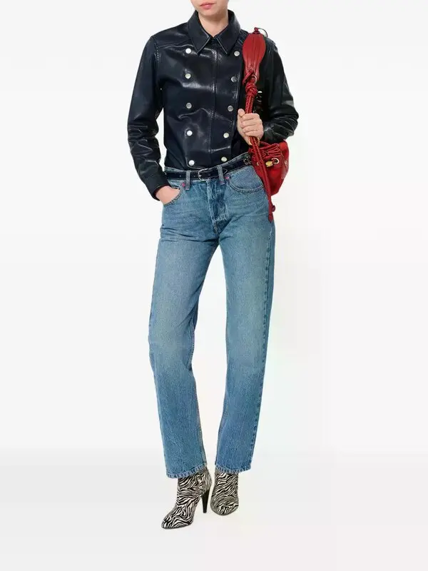 Isabel Marant Étoile Valdy Leather Shirt