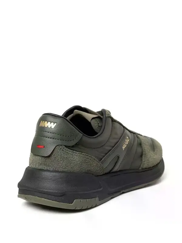Hugo Logo-print Panelled Sneakers
