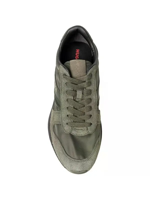 Hugo Logo-print Panelled Sneakers