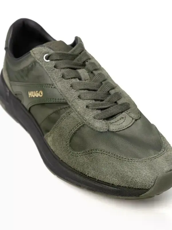 Hugo Logo-print Panelled Sneakers