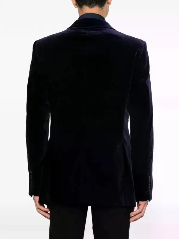 TOM FORD Velvet Single-breasted Blazer