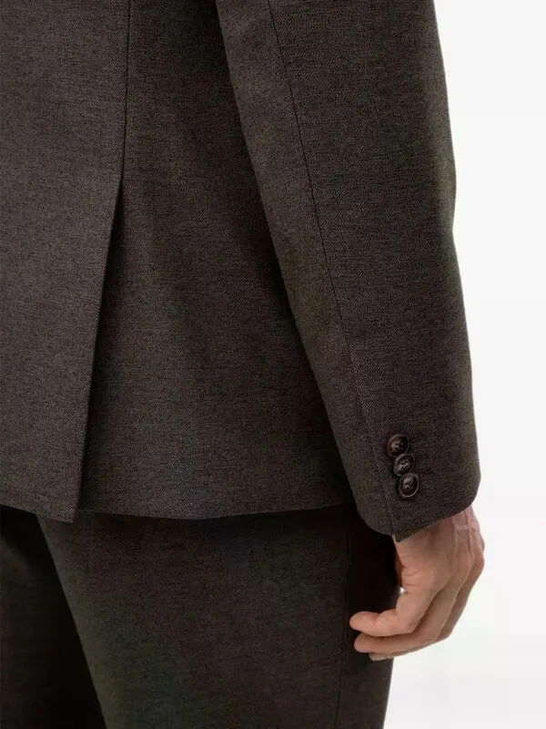 Hugo Notched-lapels Single-breasted Blazer