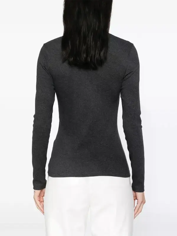 Peserico Bead-embellished Long-sleeve T-shirt