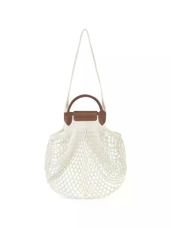 Longchamp Le Pliage Filet L Mesh Bag - Neutrals