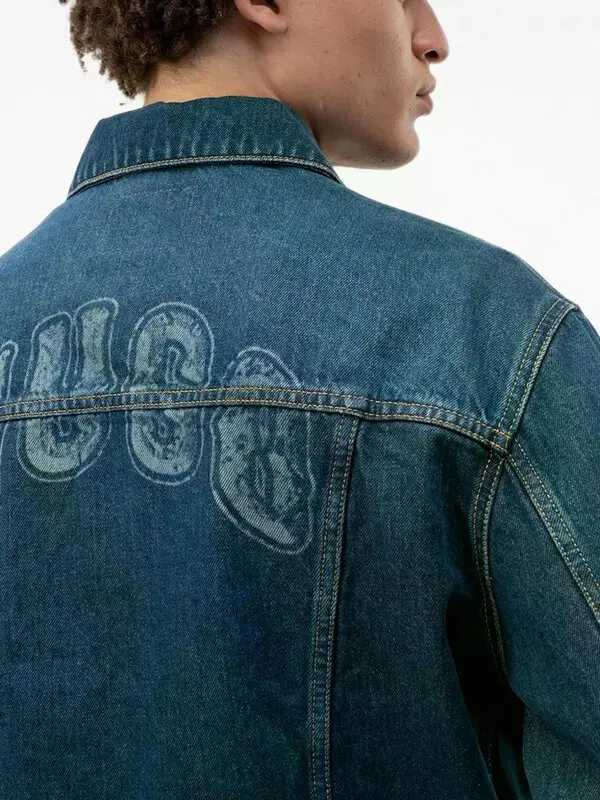 Hugo Logo-print Denim Jacket