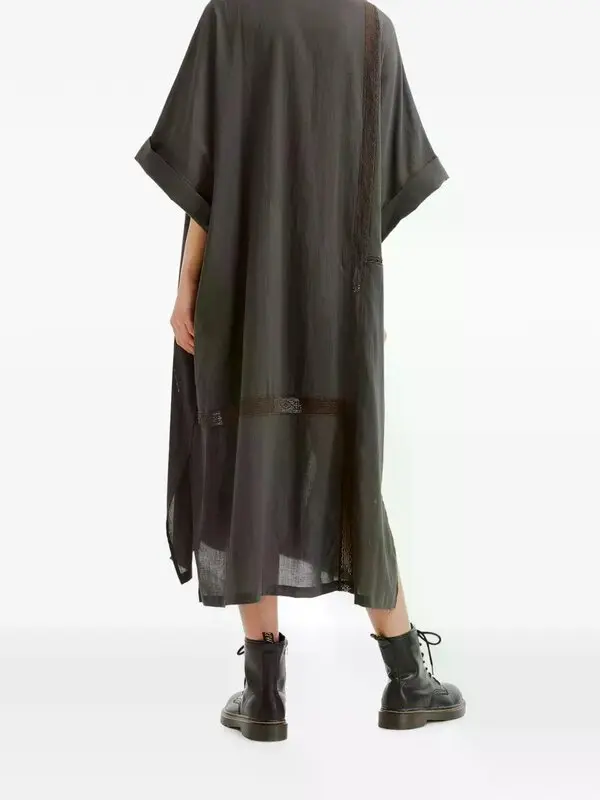 Y’s Patch-pocket Midi Shirt Dress