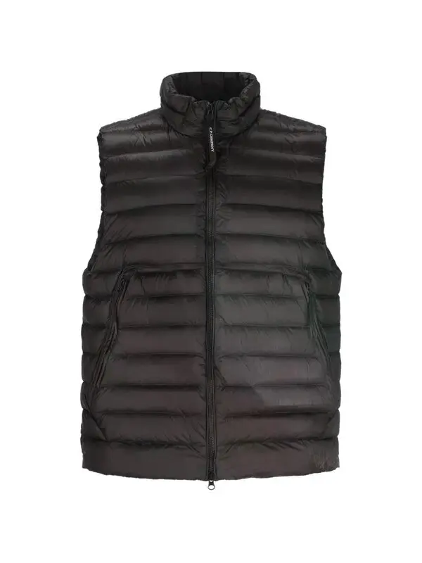 C.P. COMPANY D.d. Shell Down Gilet - Black