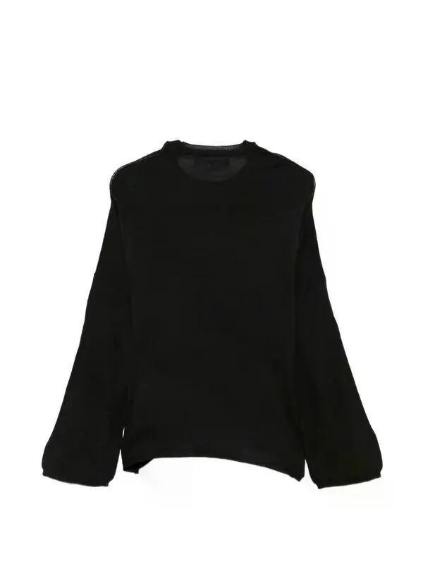Comme Des Garçons Crew-neck Drop-shoulder Sweater