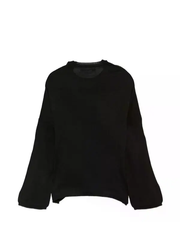 Comme Des Garçons Crew-neck Drop-shoulder Sweater