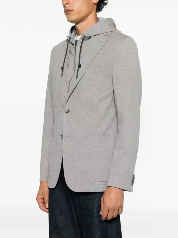 BOSS C-hanry Hooded Single-breasted Jacket