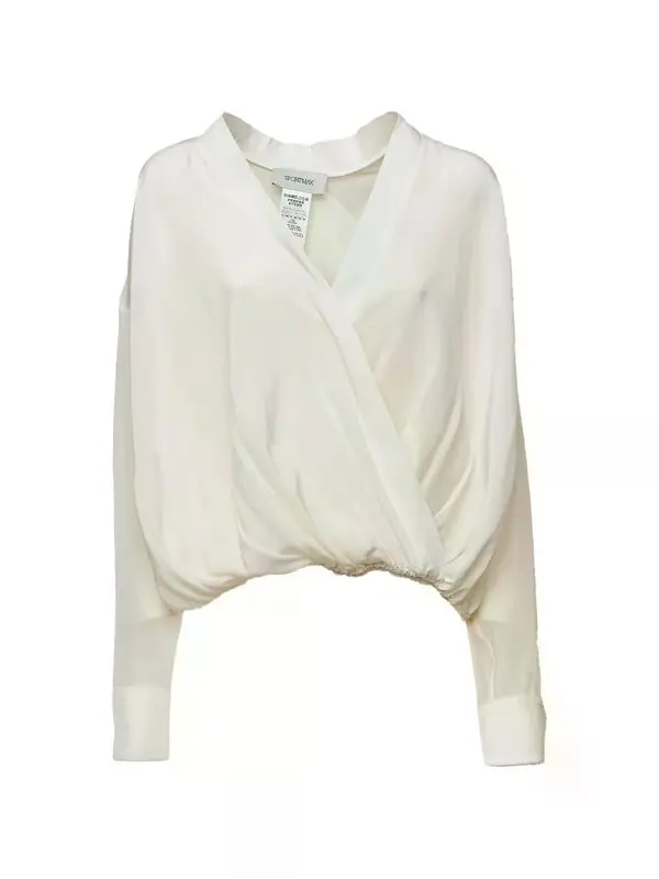 Sportmax Venere Crepe De Chine Silk Blouse