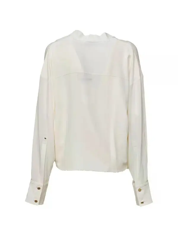 Sportmax Venere Crepe De Chine Silk Blouse
