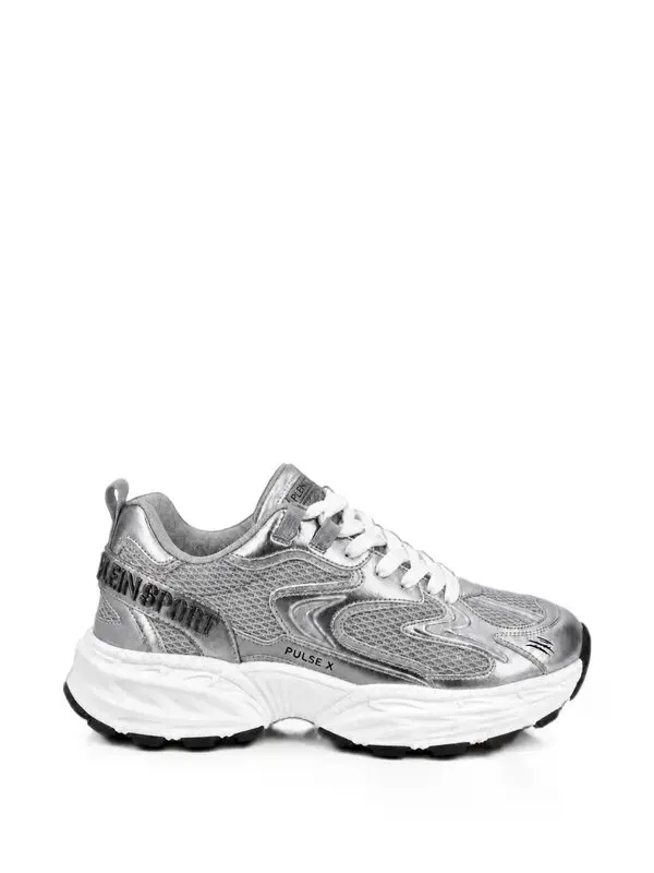 PLEIN SPORT Pulse X Metallic Sneakers
