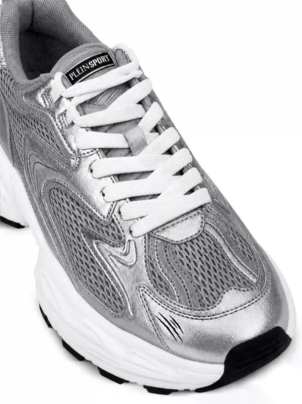 PLEIN SPORT Pulse X Metallic Sneakers