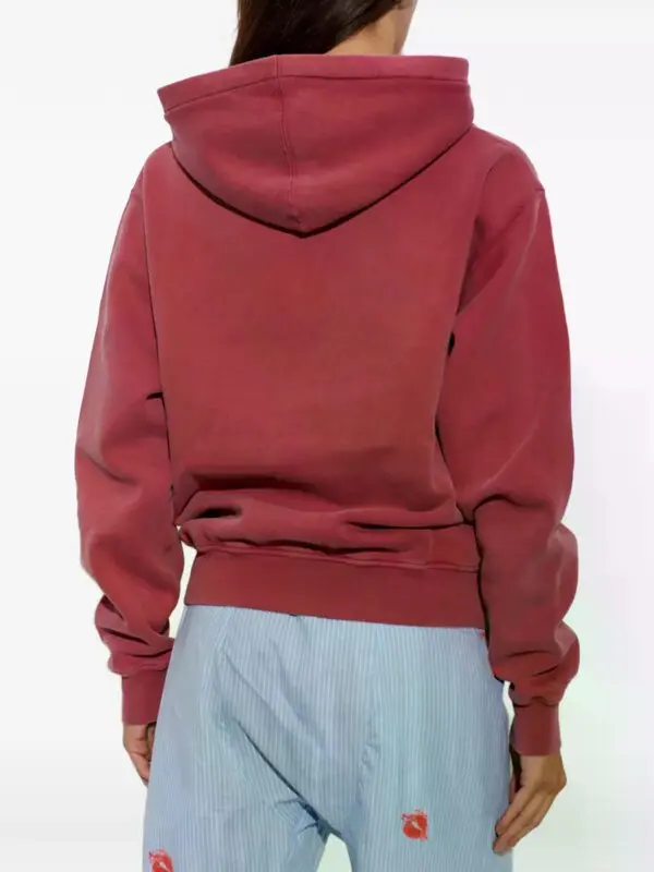 CARNE BOLLENTE Crystal-embellished Graphic Hoodie