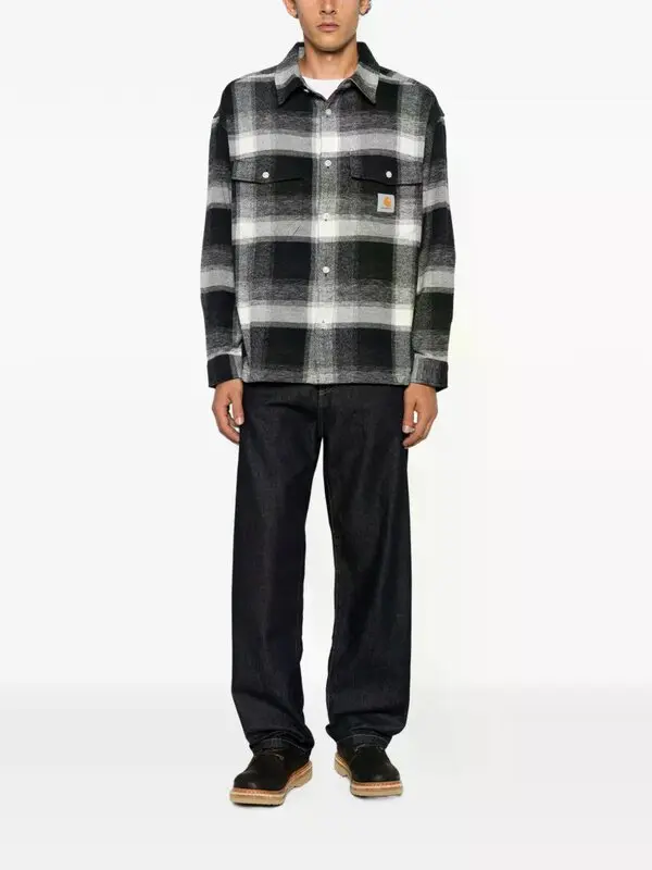 Carhartt Work In Progress Esterson Logo-patch Shirt
