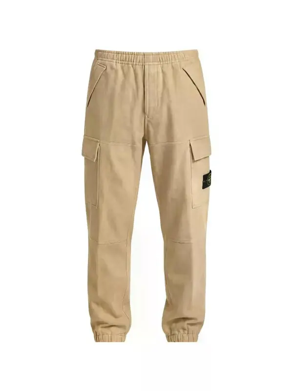 Stone Island Logo-patch Cargo Pants