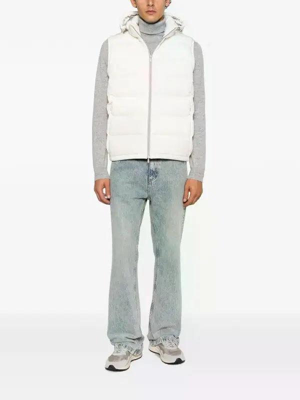 Brunello Cucinelli Quilted Hooded Gilet