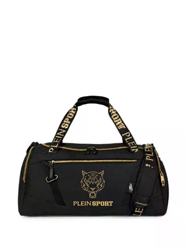 PLEIN SPORT Tiger-motif Duffle Bag