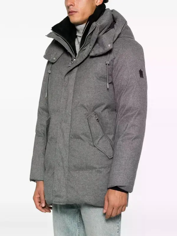 Mackage Sullivan Hooded Padded Jacket - Grey